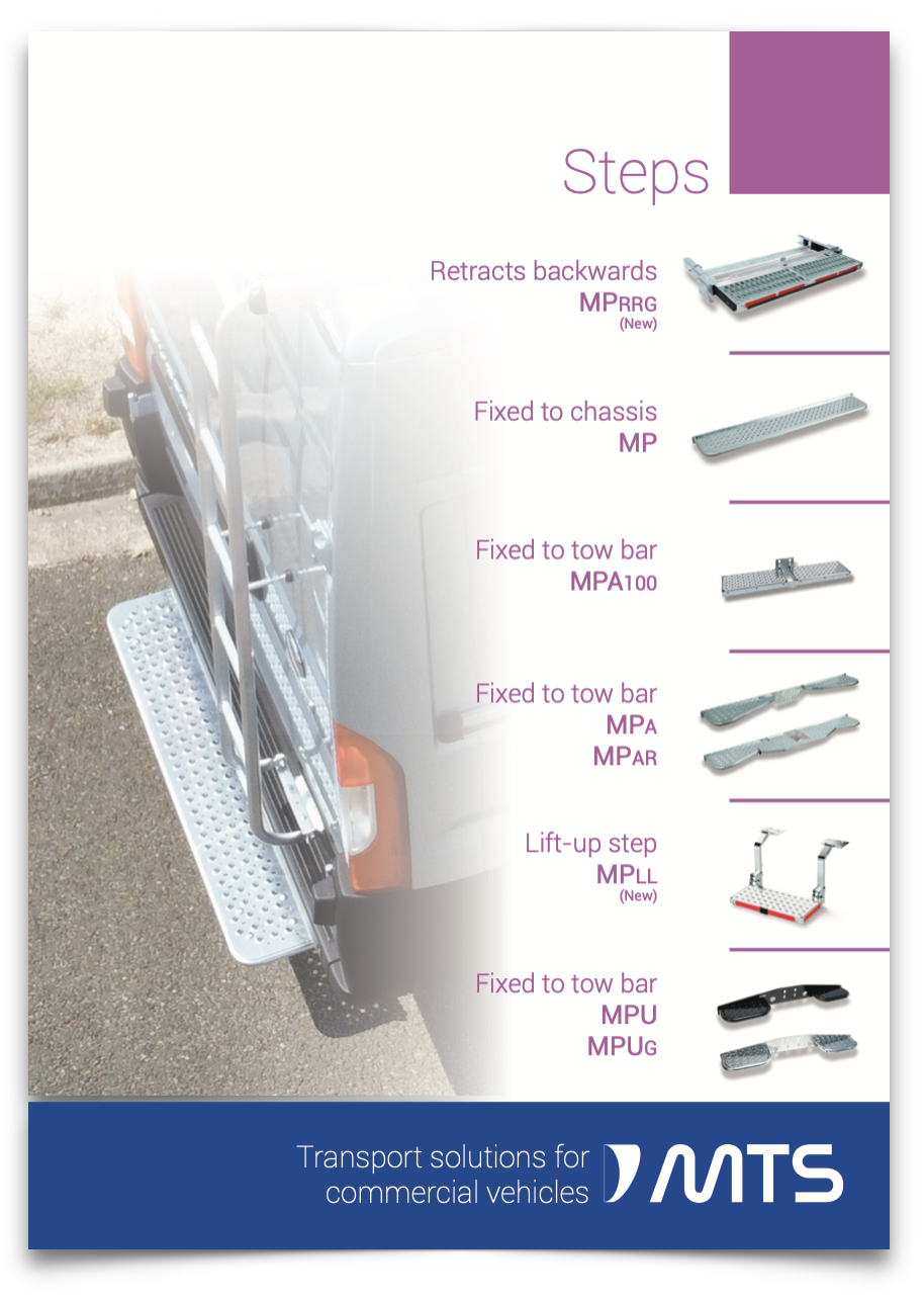 MTS catalogue and product sheets